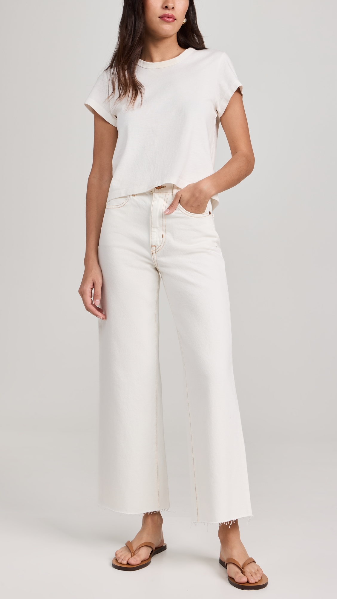 SLVRLAKE SLVRLAKE Grace Crop Jeans